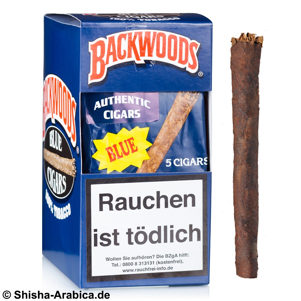 Backwoods Cigars Blue (Vanilla) 8x5pcs | CHALLOUF International